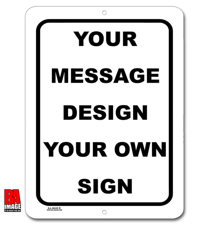 Personalized Signs – BA IMAGE